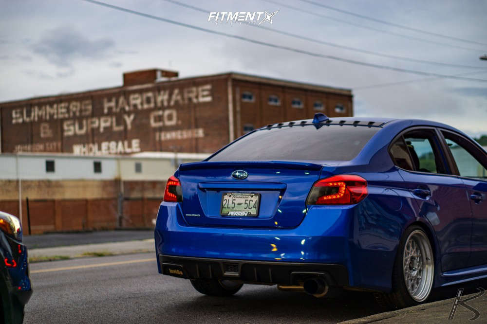2015 Subaru WRX Premium with 18x9.5 MST Fiori and Nankang 225x40 on ...