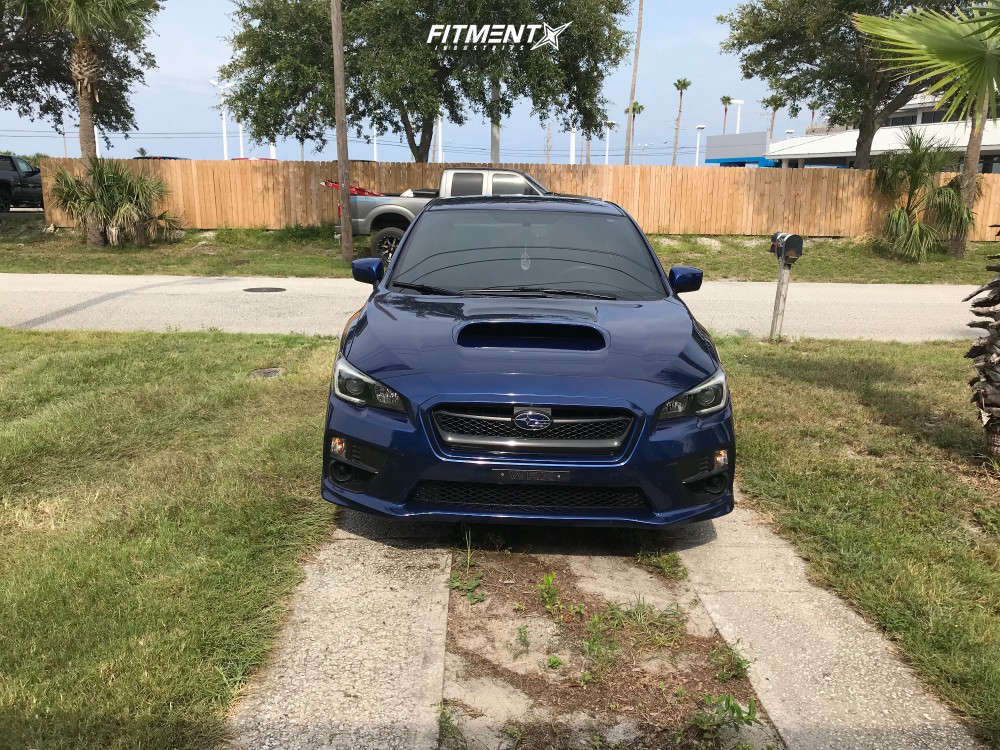 2015 Subaru WRX Base with 18x8 Revolution Racing Rr11 and Nitto 245x45 ...