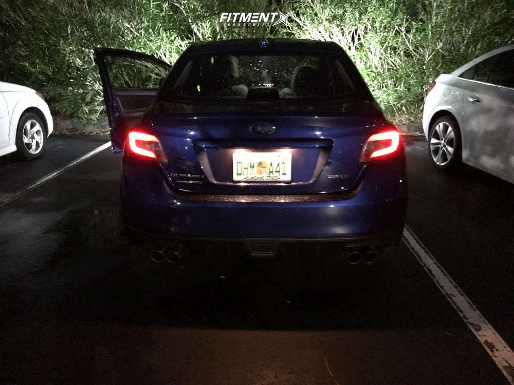 2015 Subaru WRX Base with 18x8 Revolution Racing Rr11 and Nitto 245x45 ...