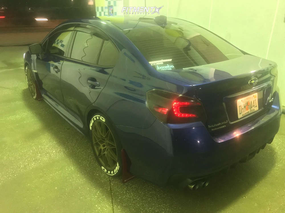 2015 Subaru WRX Base with 18x8 Revolution Racing Rr11 and Nitto 245x45 ...