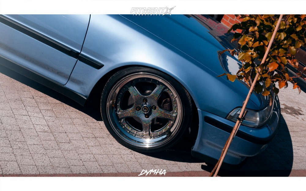 1990 Acura Integra RS with 17x8 Schmidt Racelite and Hankook 195x40 on ...