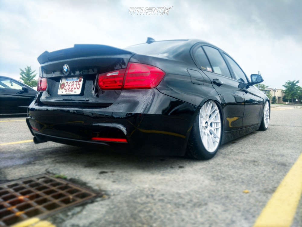 2015 BMW 320i XDrive Base with 19x8.5 Rotiform Rse and Michelin 235x35 ...