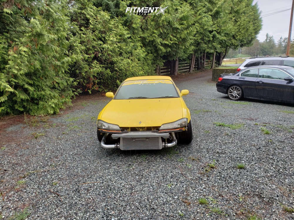 1999 Nissan S14 Base with 18x9.5 ESR SR04 and Pirelli 225x40 on ...