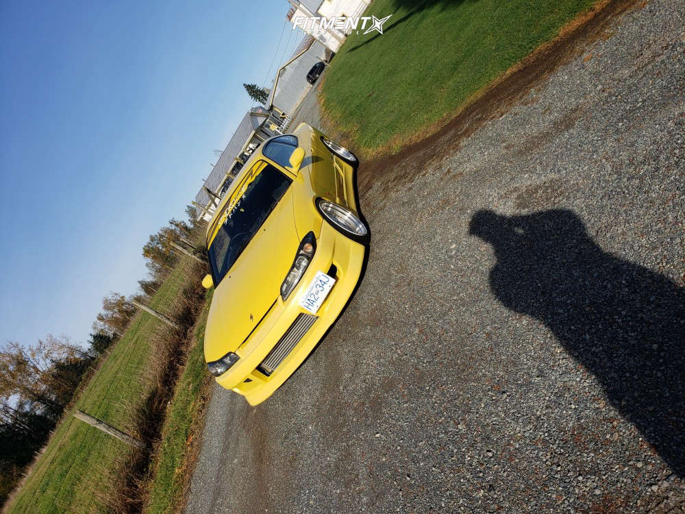 1999 Nissan S14 Base with 18x9.5 ESR SR04 and Pirelli 225x40 on ...
