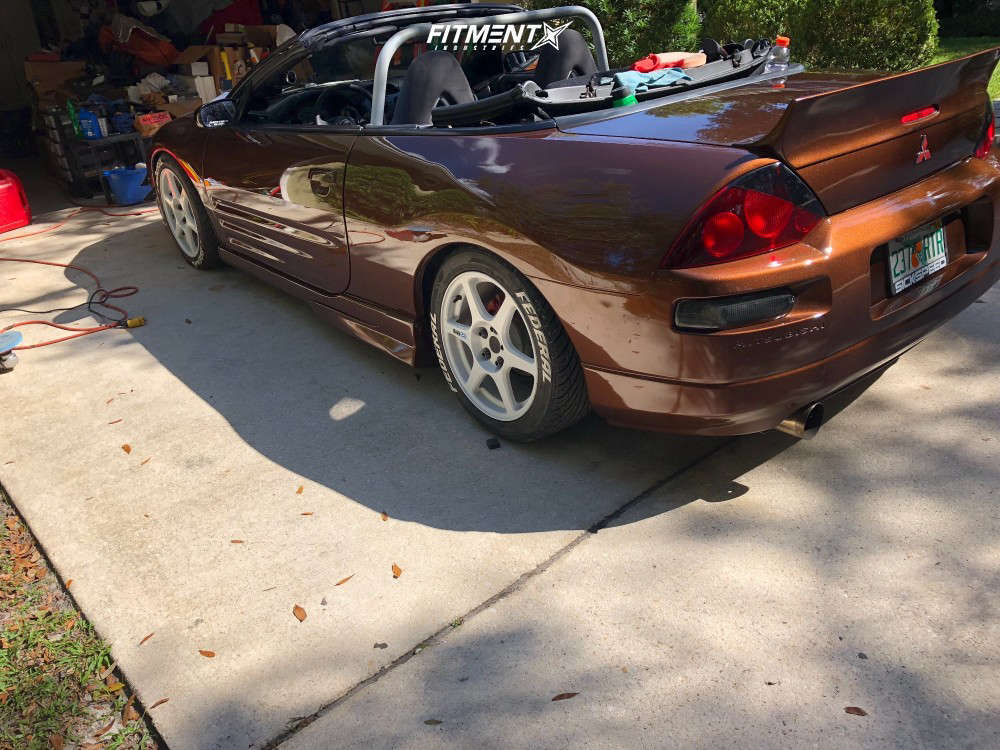 2000 Mitsubishi Eclipse GT with 17x8.5 Enkei Evo Viii and Federal ...