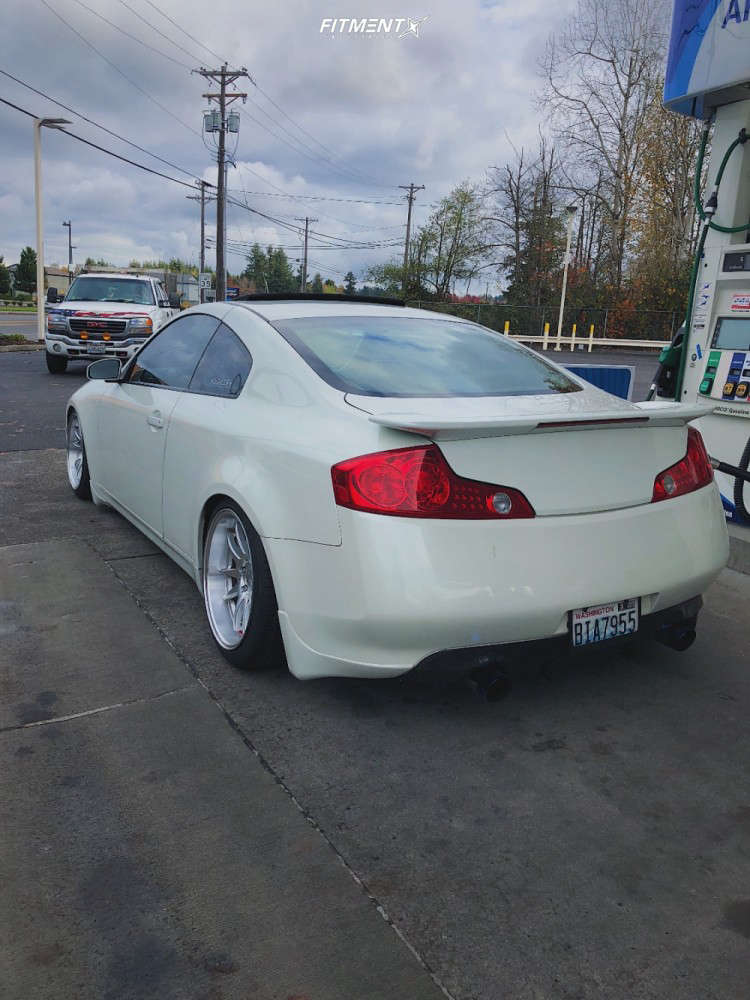 2003 INFINITI G35 Base with 18x9.5 Aodhan DS02 and Hankook 245x35 on ...