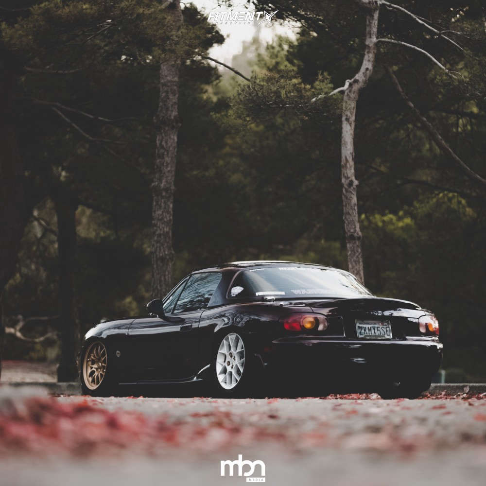 2000 Mazda MX-5 Miata Base with 15x8 949 Racing 6UL and Toyo Tires ...