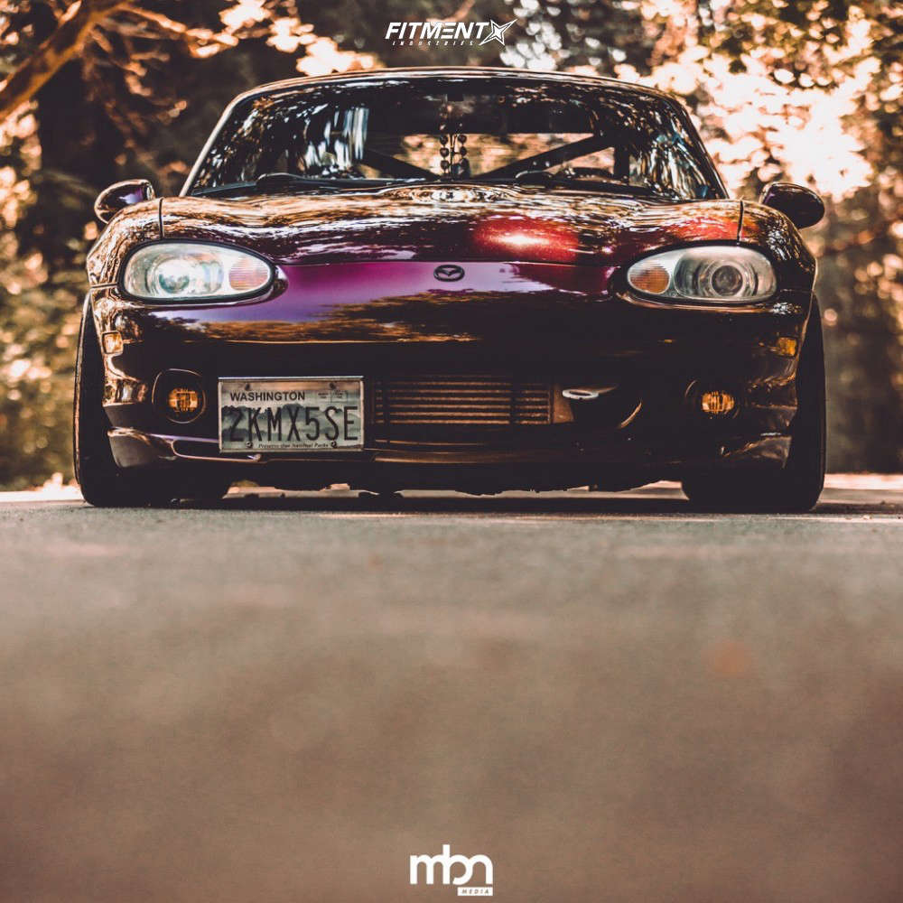 2000 Mazda MX-5 Miata Base with 15x8 949 Racing 6UL and Toyo Tires ...