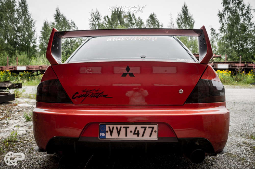 2001 Mitsubishi Lancer Base with 18x9.5 7Twenty Style 55 and Nankang ...