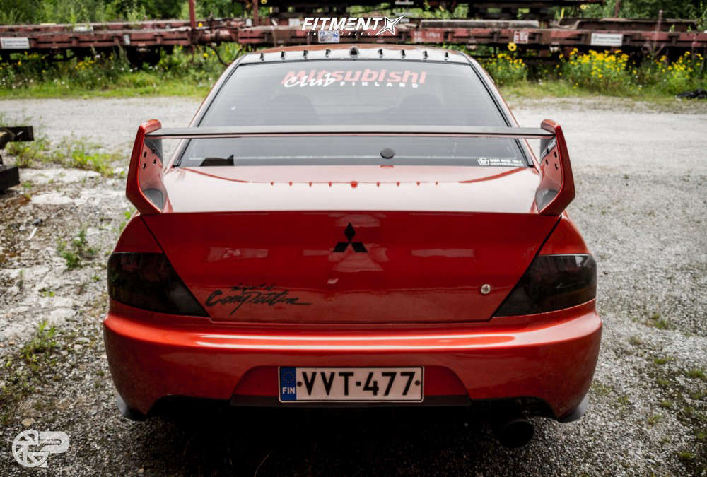 2001 Mitsubishi Lancer Base with 18x9.5 7Twenty Style 55 and Nankang ...