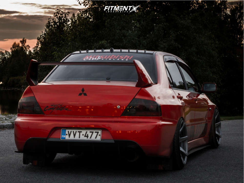 2001 Mitsubishi Lancer Base with 18x9.5 7Twenty Style 55 and Nankang ...