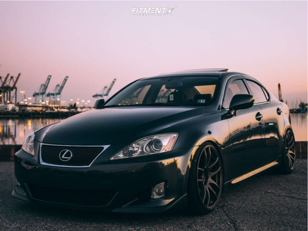 2007 Lexus IS350 Base with 19x9.5 Vordoven Forme 9 and Achilles 225x35 ...