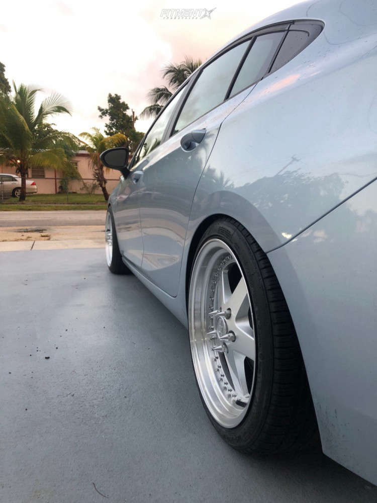 2018 Chevrolet Cruze LS with 18x8.5 ESR SR04 and Nankang 225x40 on ...