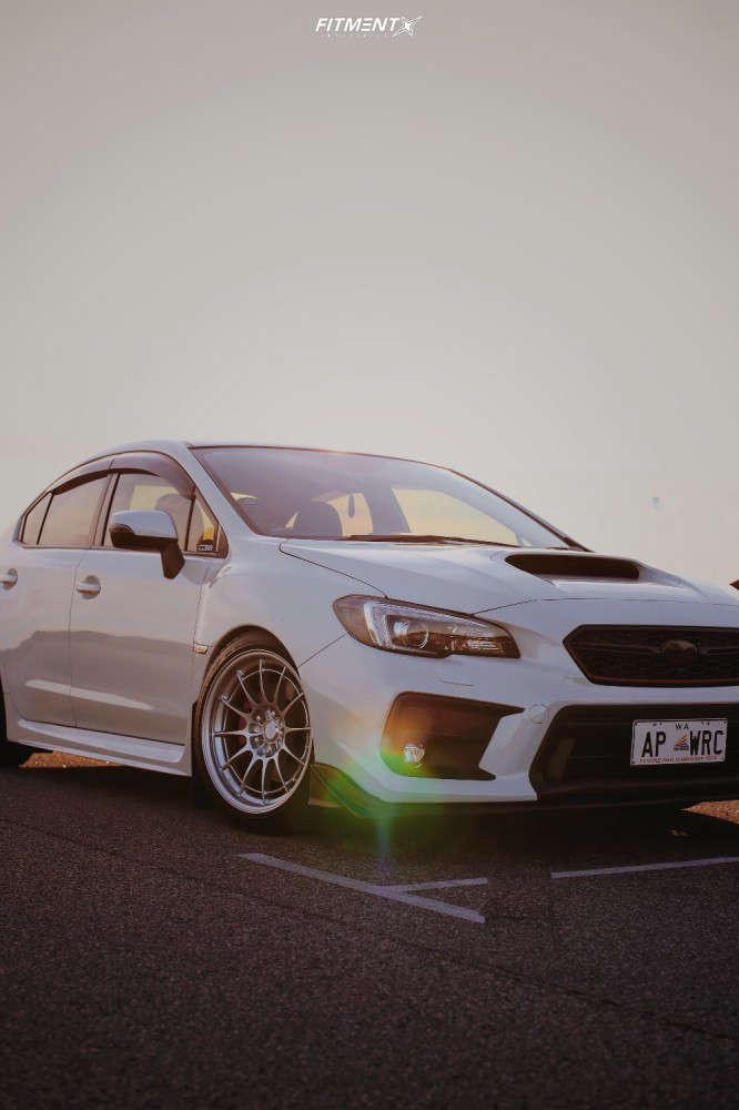 2018 Subaru WRX Premium with 18x9.5 Enkei NT03M and Dunlop 245x40 on Coilovers | 519123 ...