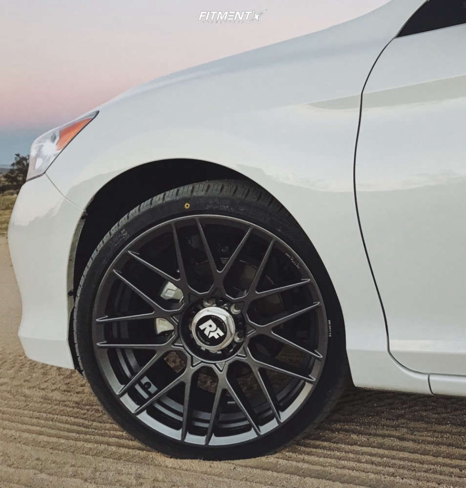 2017 Honda Accord LX with 19x8.5 Rotiform Rse and Nankang 235x35 on ...