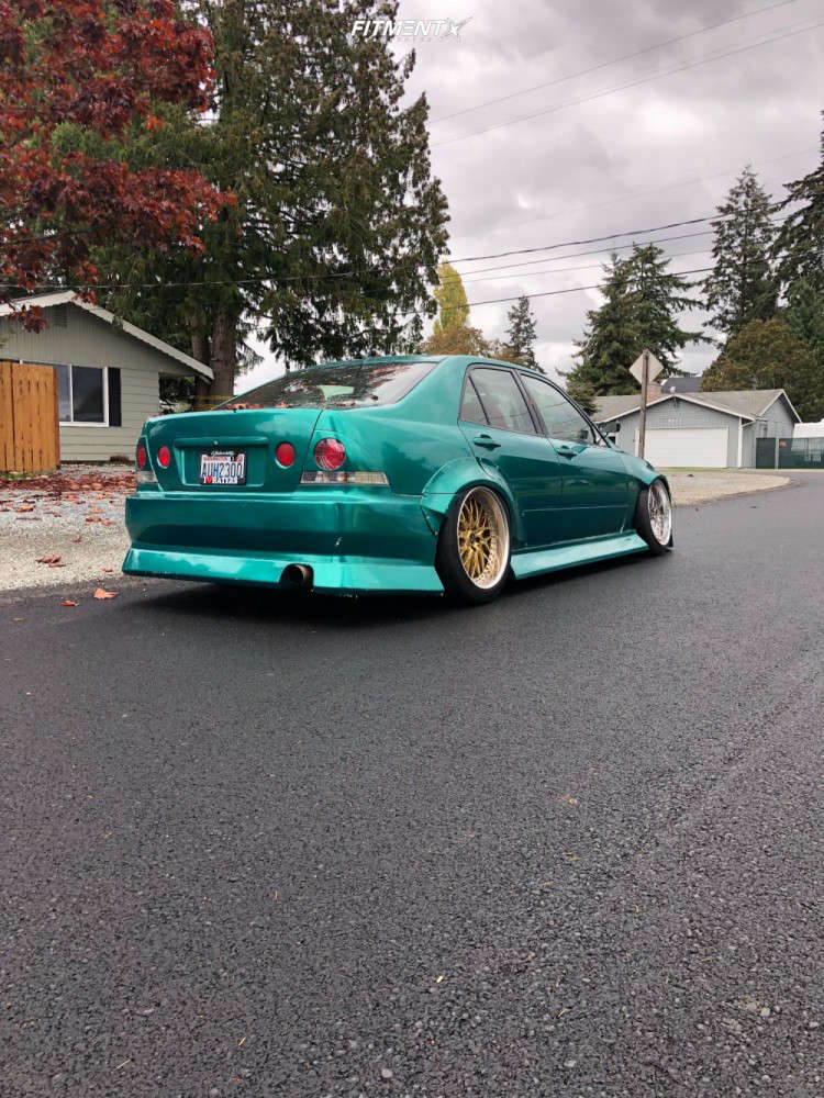 2003 Lexus IS300 Base with 19x10 Work Rezax and Falken 255x40 on Air ...