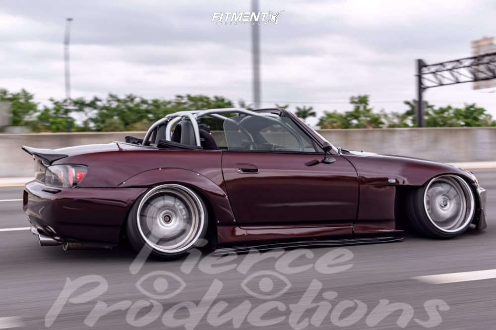 2008 Honda S2000 Base with 18x10 Work VS SS and Achilles 215x35 on ...