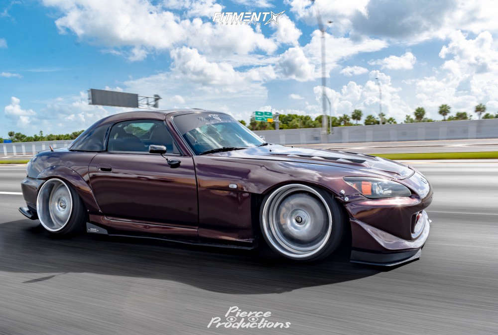 2008 Honda S2000 Base with 18x10 Work VS SS and Achilles 215x35 on ...