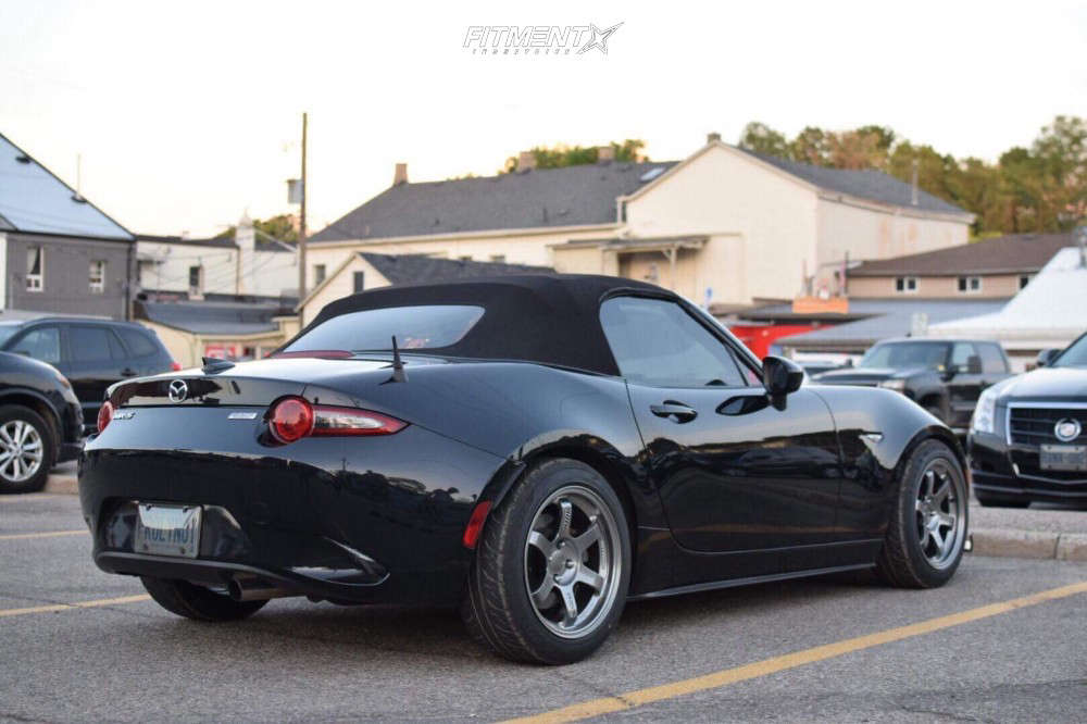 2016 Mazda MX-5 Miata GT with 16x8 Volk MTe37 and Bridgestone 205x50 on ...