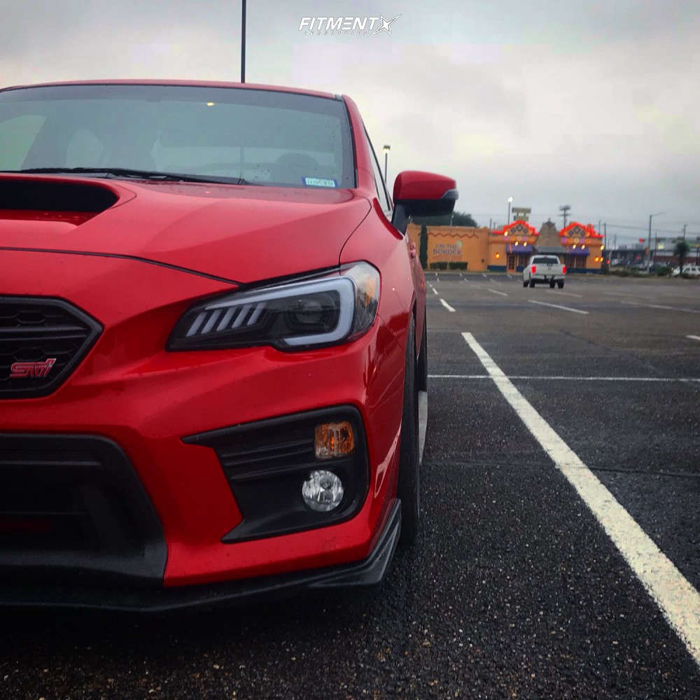 2017 Subaru WRX STI Limited with 18x9.5 Enkei Nt03 and Nexen 265x35 on ...