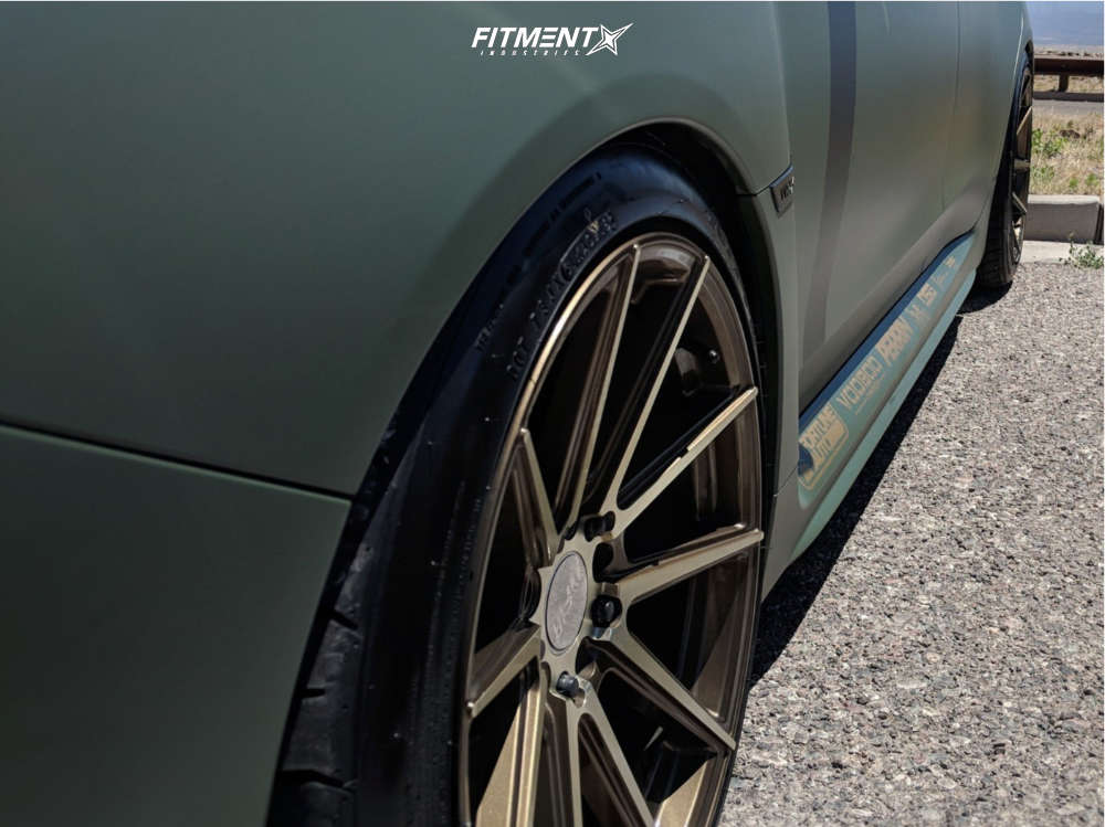 2017 Subaru WRX Premium with 18x9.5 F1R F27 and Nitto 245x40 on ...