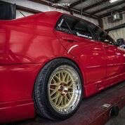 2002 Lexus IS300 Base with 18x8.5 ESR Sr01 and Toyo Tires 245x35 on ...