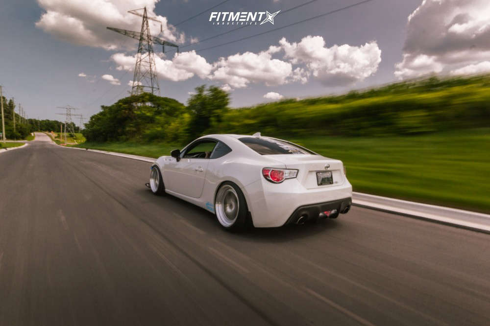 2015 Scion FR-S Base with 18x9.5 ESM 011 and Nankang 215x40 on ...