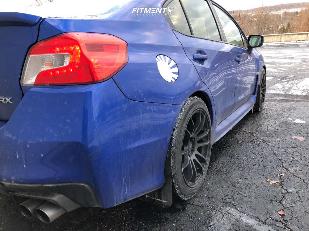 2017 Subaru WRX Base with 18x8.5 AVID1 AV20 and Michelin 235x45 on Stock Suspension | 520535 ...