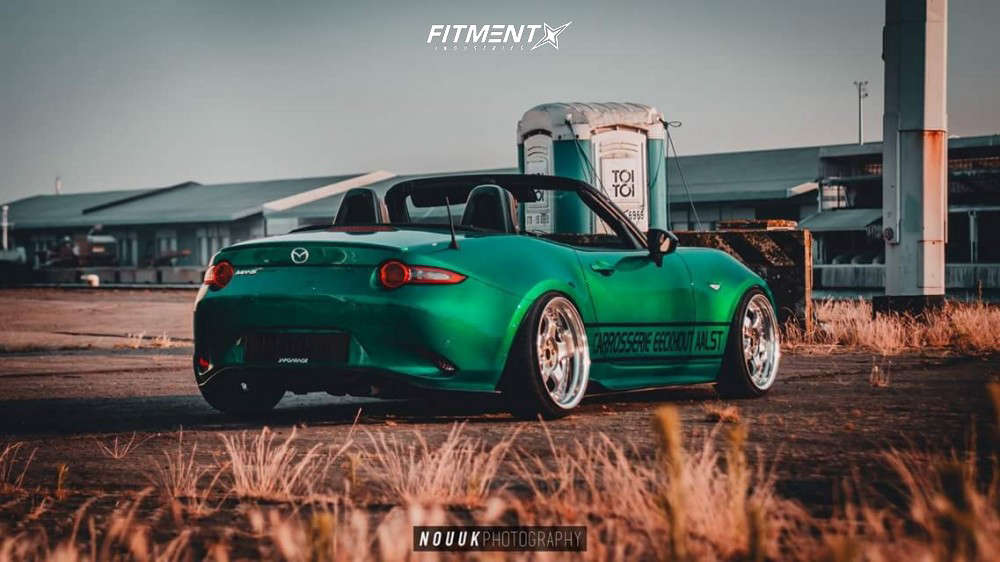 2015 Mazda MX-5 Miata Sport with 18x9 Work Meister S1 3p and Toyo Tires ...