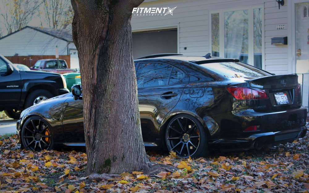 2008 Lexus IS350 Base with 19x8.5 Niche Essen and Ohtsu 225x35 on ...