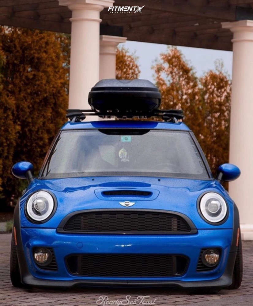 2009 Mini Cooper S Clubman with 18x8.5 WatercooledIND Jb1 and Nankang ...