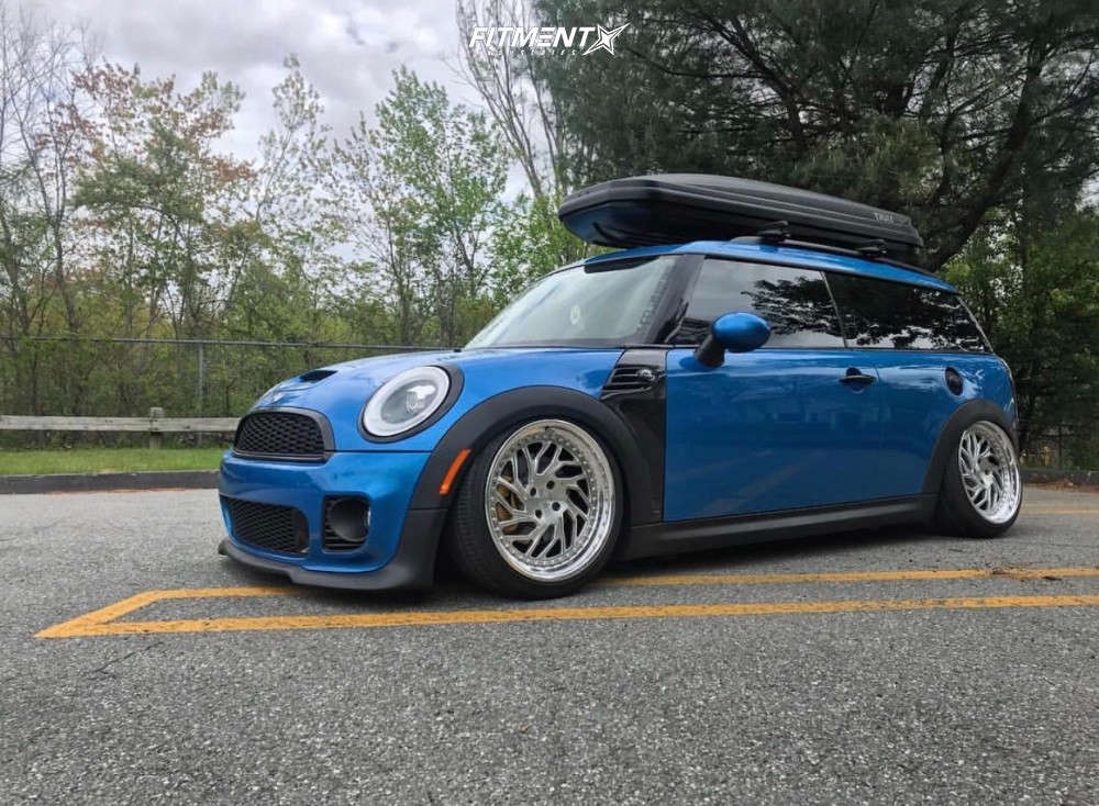 2009 Mini Cooper S Clubman with 18x8.5 WatercooledIND Jb1 and Nankang ...