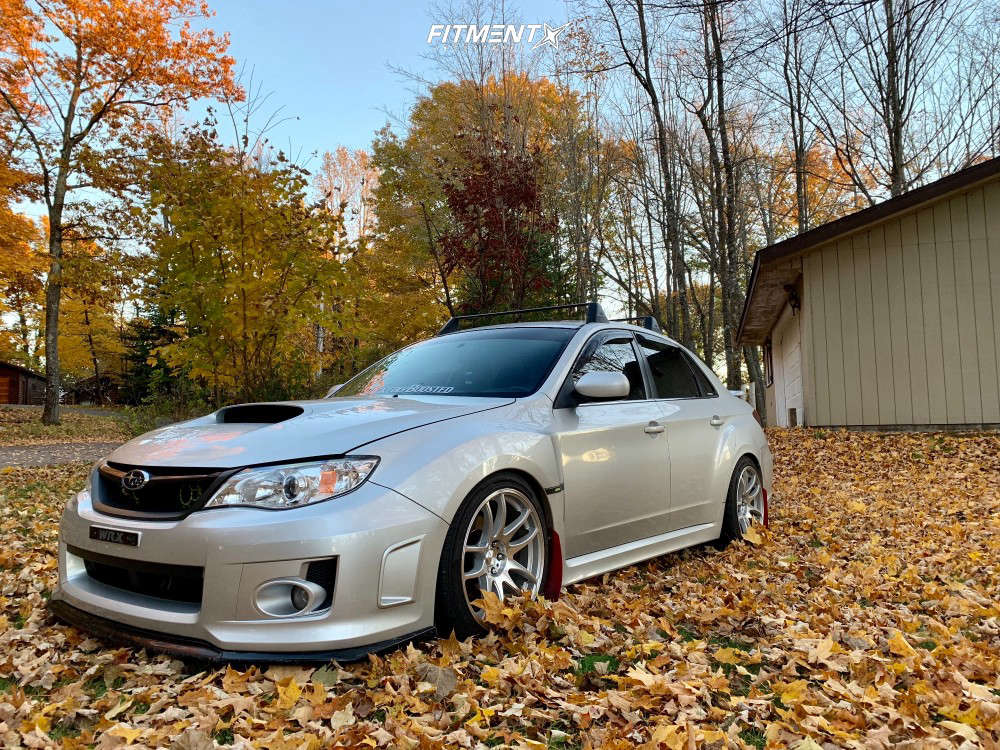 2012 Subaru Impreza WRX Limited with 18x9.5 ESR Sr08 and Westlake ...