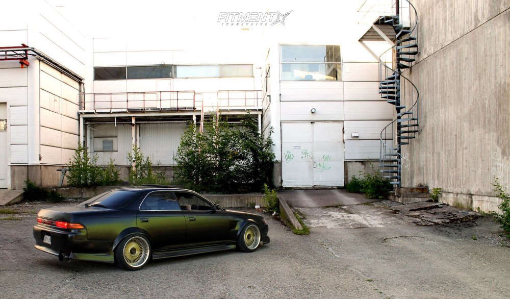 1993 Toyota Chaser Base with 18x11 Work Emitz and Kumho 245x35 on ...