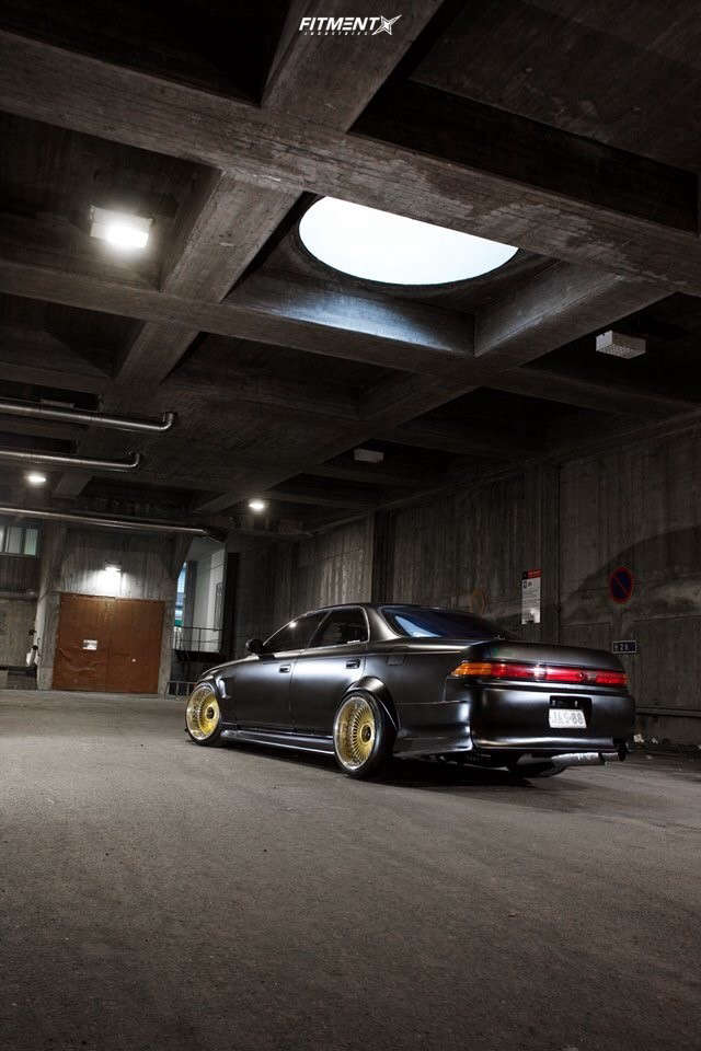 1993 Toyota Chaser Base with 18x11 Work Emitz and Kumho 245x35 on ...