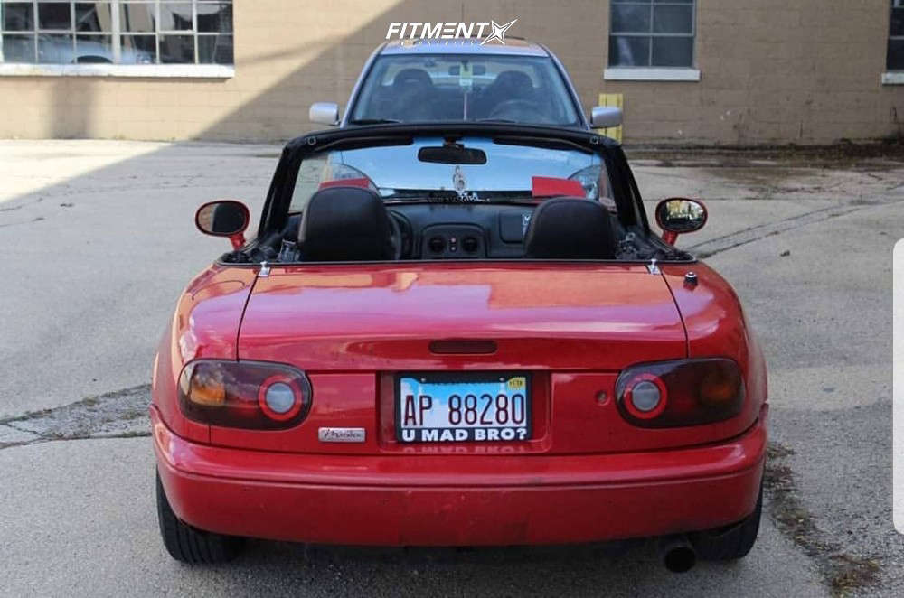1995 Mazda MX-5 Miata Base with 16x7 Rota Slipstreams and Triangle ...