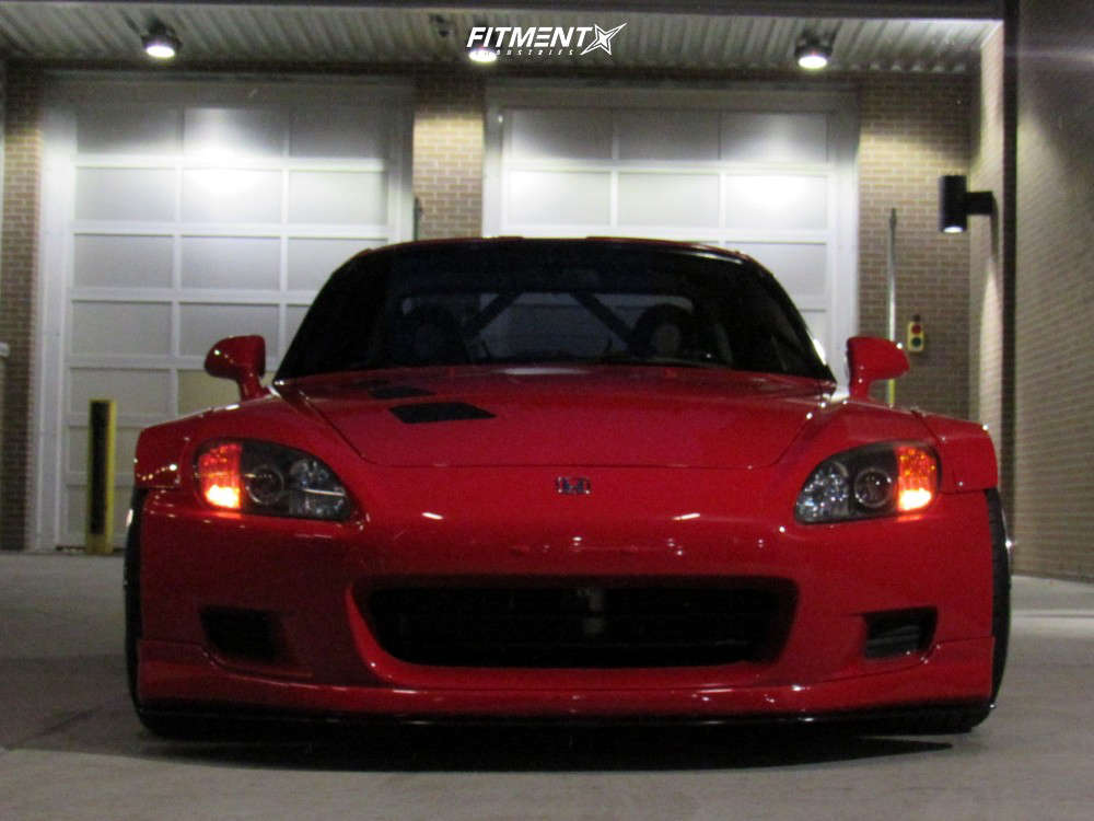 2001 Honda S2000 Base with 18x10.5 Work Vsx9 and Sumitomo 255x35 on ...