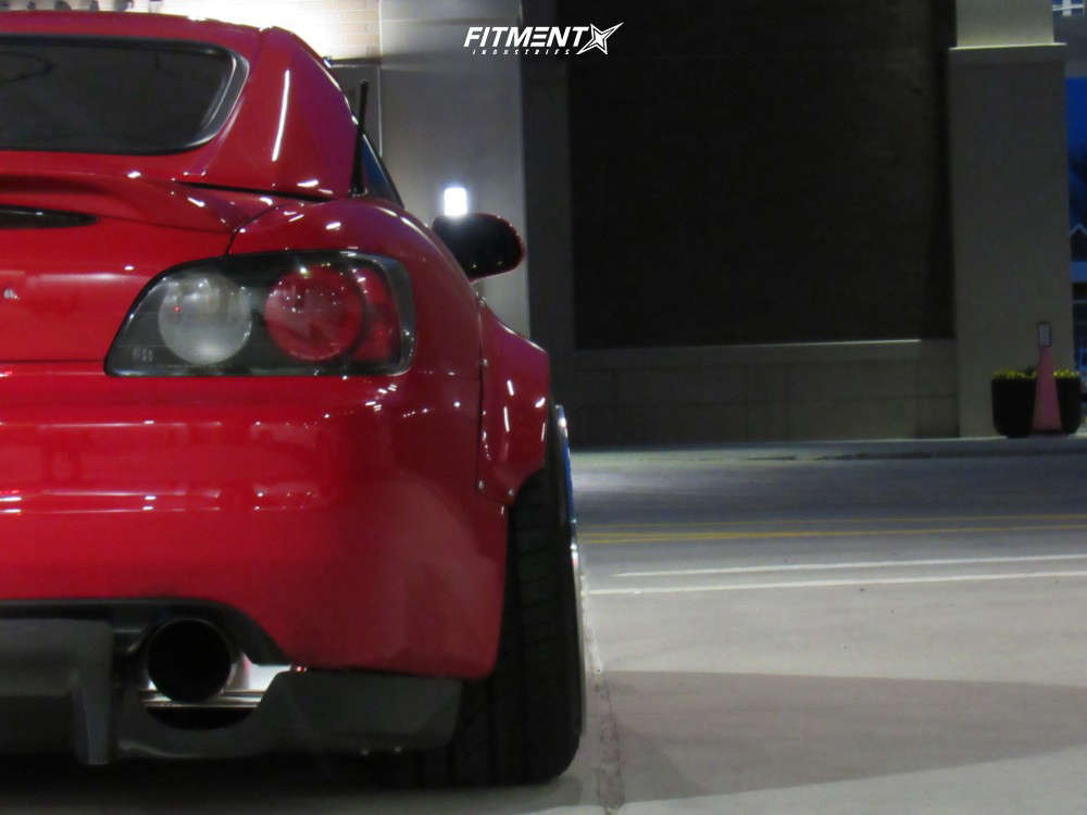 2001 Honda S2000 Base with 18x10.5 Work Vsx9 and Sumitomo 255x35 on ...