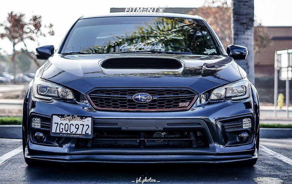 2015 Subaru WRX STI Base with 18x10.5 Ambit Rt8 and Federal 275x35 on ...