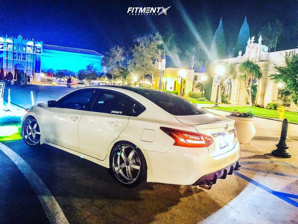 2017 Nissan Altima SR with 20x9 Marquee Luxury M5330 and Toyo Tires ...