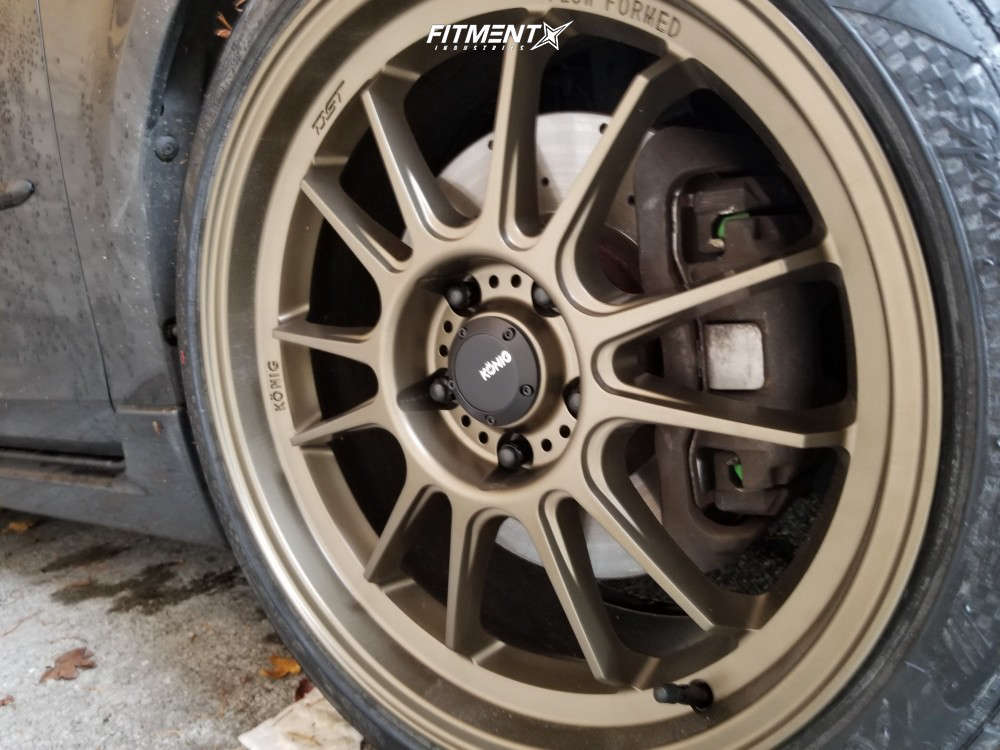 2008 Mazda 3 Mazdaspeed with 18x8.5 Konig Hypergram and Nankang 225x40 ...