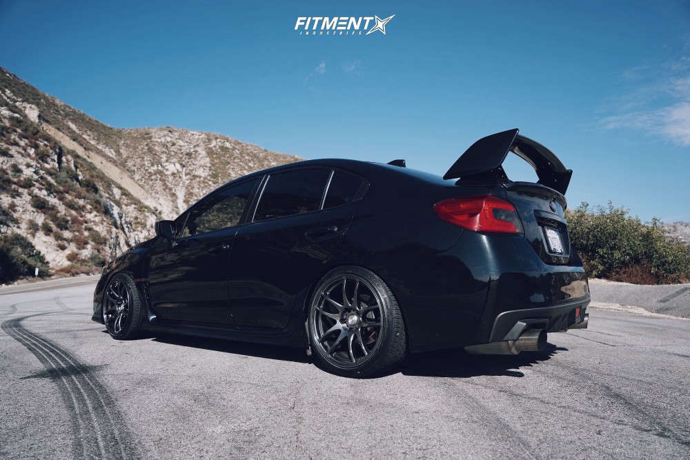 2016 Subaru WRX Premium with 18x9.5 ESR Sr08 and Toyo Tires 225x40 on ...