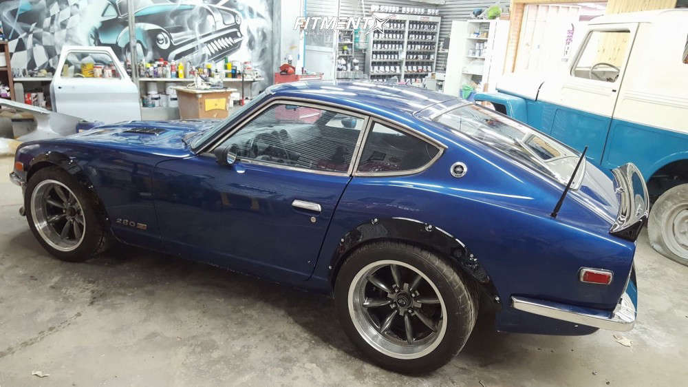 1978 Datsun 280Z Base with 17x9 Rota RB and Nitto 255x40 on Coilovers ...