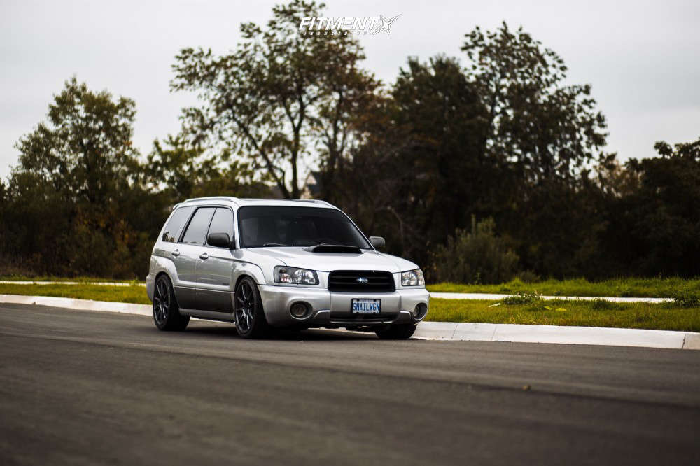 2004 Subaru Forester XT with 18x9.5 SSR Gtx01 and Bridgestone 265x35 on ...