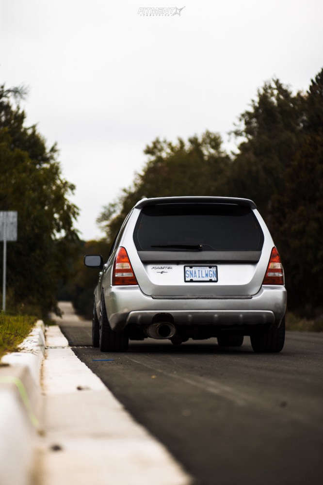 2004 Subaru Forester XT with 18x9.5 SSR Gtx01 and Bridgestone 265x35 on ...