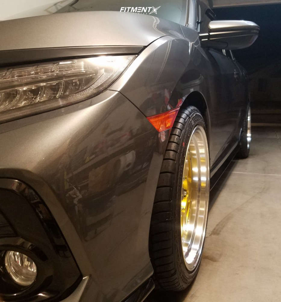 2018 Honda Civic Sport Touring with 18x9 JNC Jnc010 and Achilles 235x40 ...