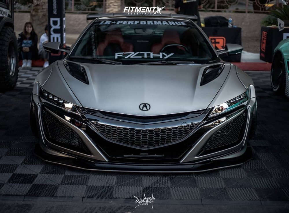 2017 Acura NSX Base with 20x10 Tecnocraft Forged DocZilla Custom and ...