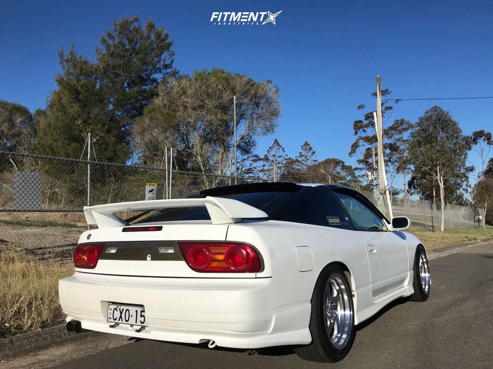 1996 Nissan 240SX SE with 17x9 Whistler Kr1 and Nitto 225x45 on ...