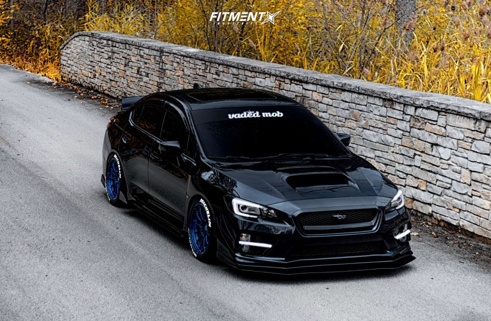 2017 Subaru WRX Limited with 18x9.5 Enkei Nt03 and Michelin 265x35 on ...
