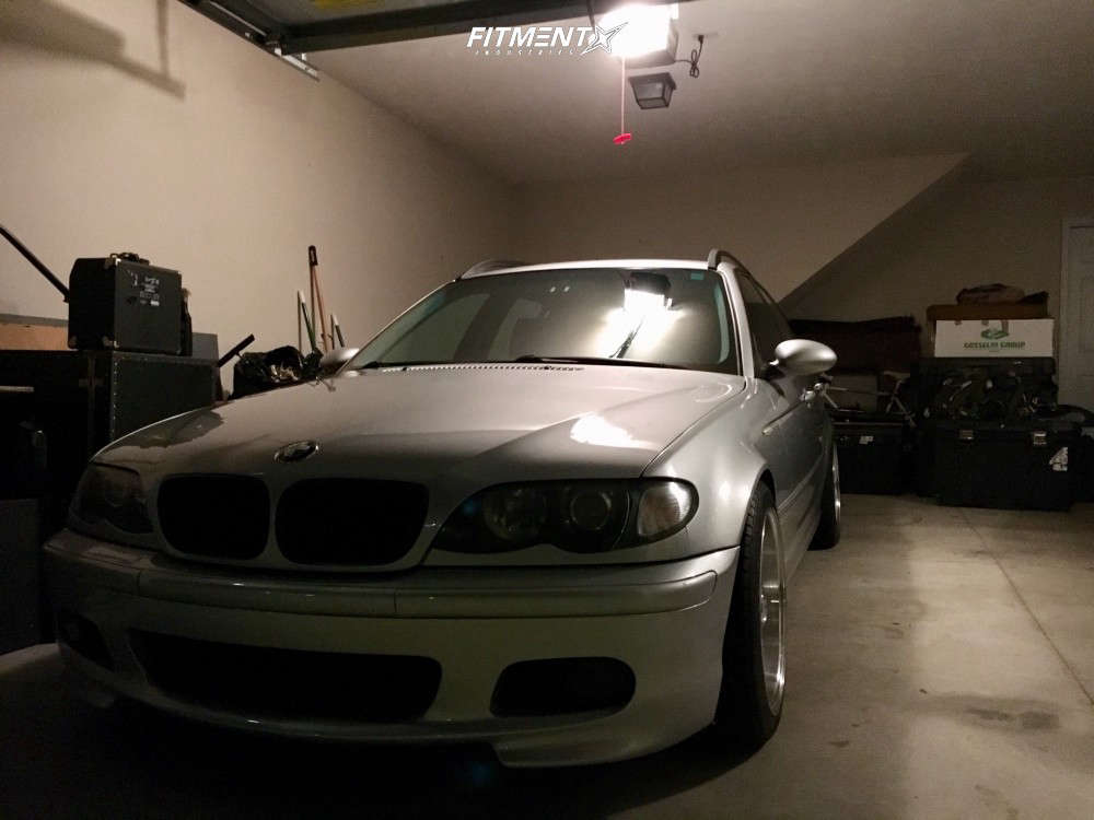 2002 BMW 325i Base with 17x9 Privat Remember and Nankang 235x40 on ...